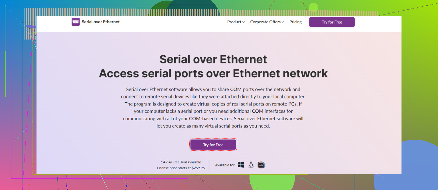 How can I access a serial port over TCP/IP on my network? - Serial ...