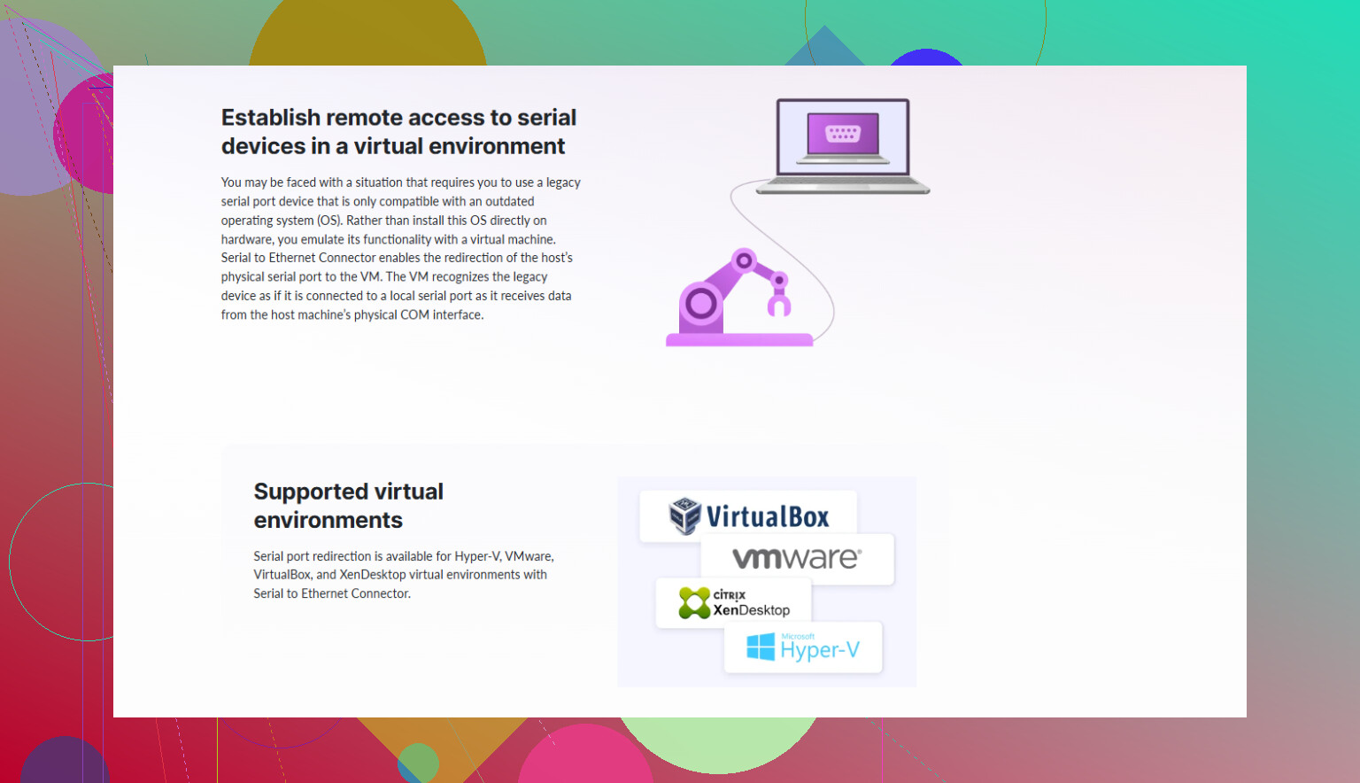 How do I passthrough a physical serial port to a Hyper-V VM? - Serial ...